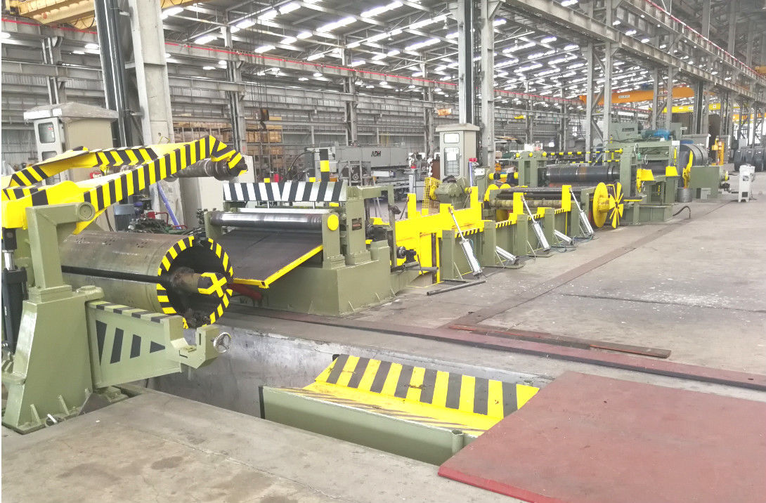 4.5x1600 ISO9001 1550mm Steel Coil Slitting Machine