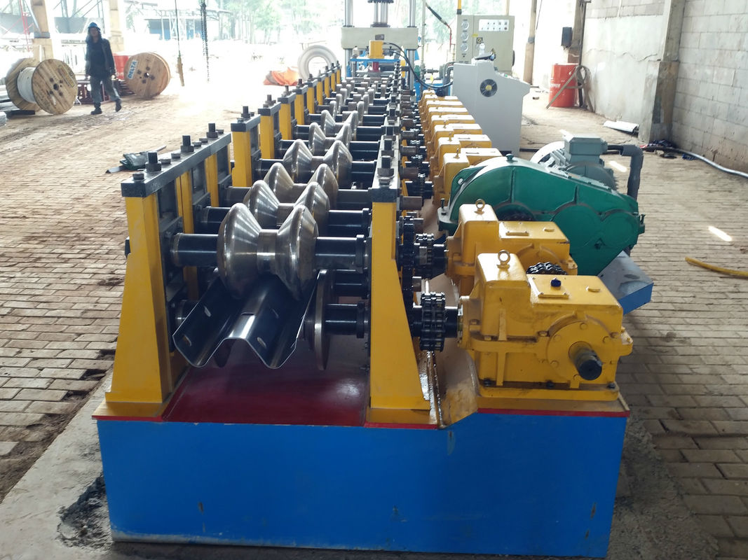 ISO9001 350H Beam Highway Barrier Roll Forming Machine