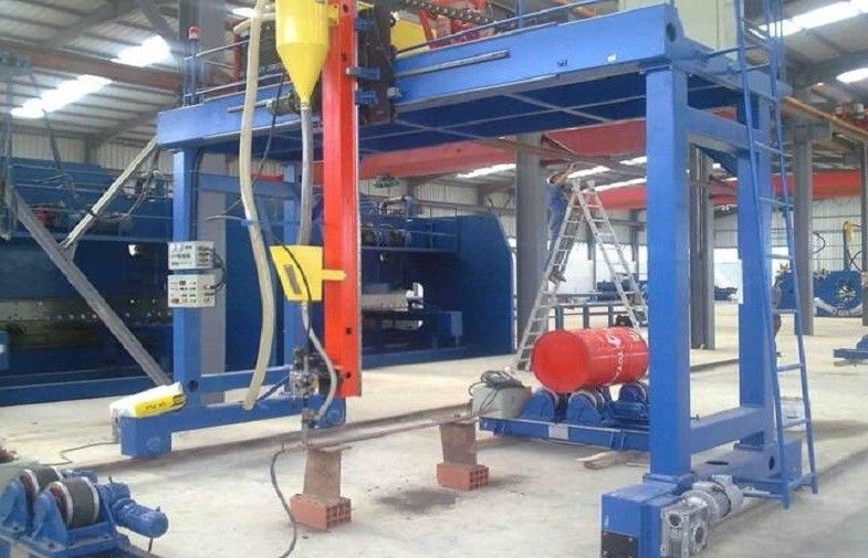 Automatic Gantry Welding Machine For High Mast seam weld And Huge Pipe ...