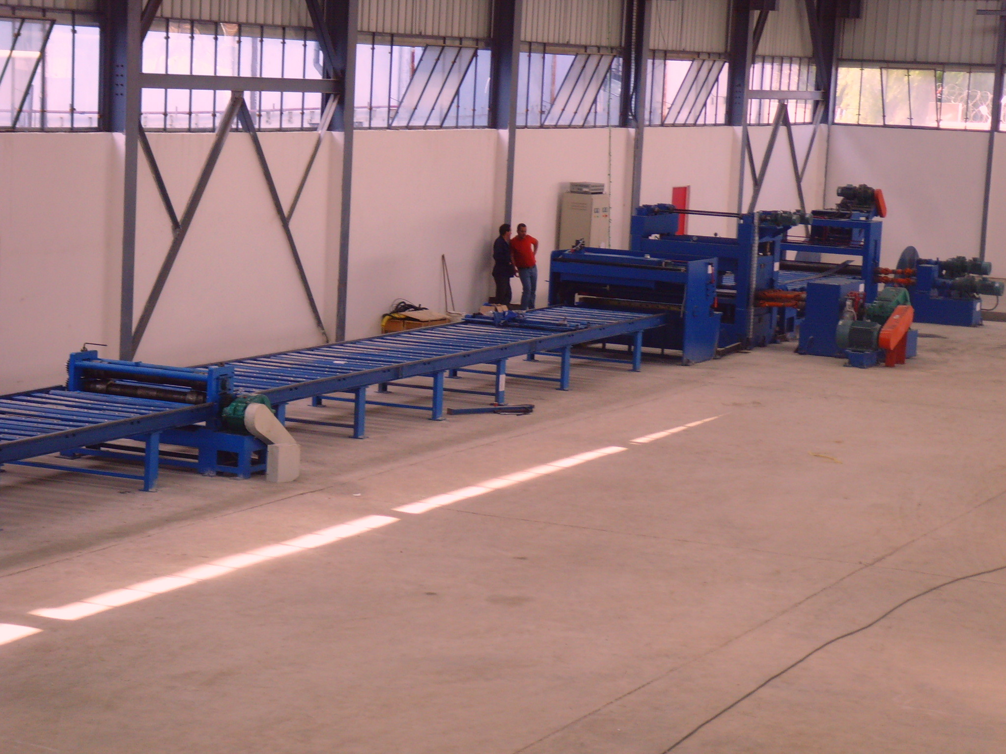 37kw scrape edge slitting and Taper Cutting Machine , cut to length ...