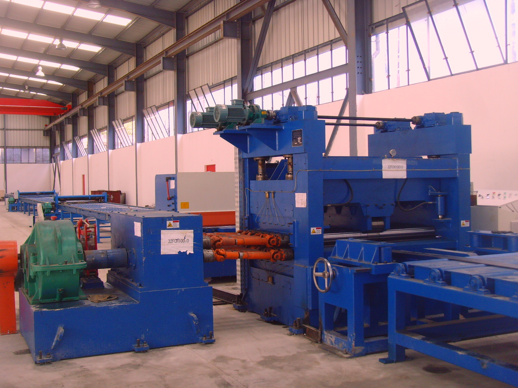 37kw scrape edge slitting and Taper Cutting Machine , cut to length ...