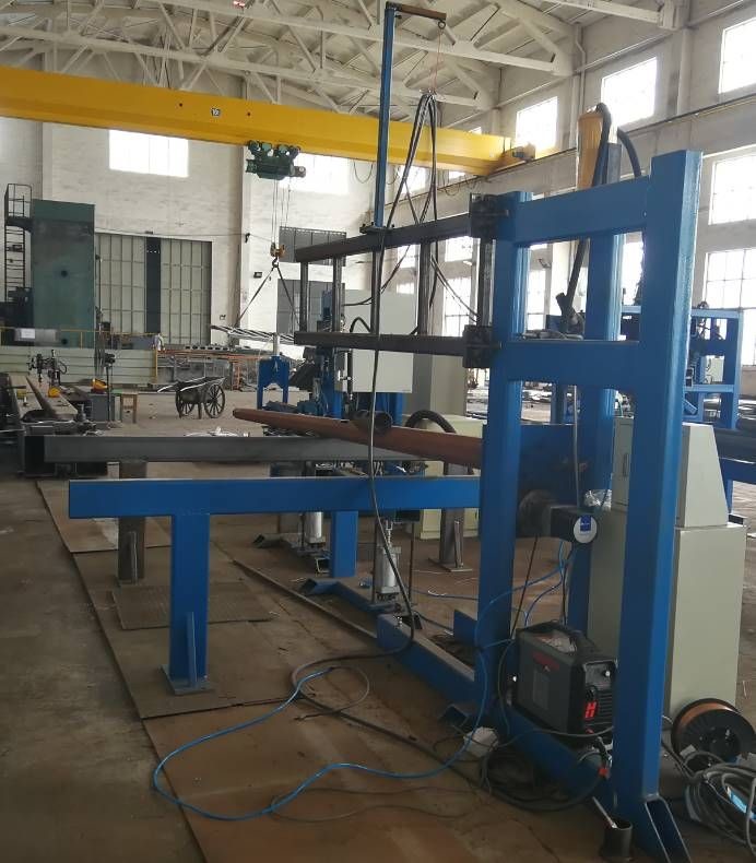 Single Arm Light Pole Machine CNC Octagonal Pole Manufacturing Machine