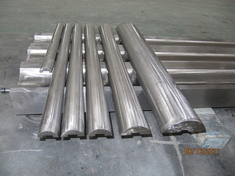 Press brake machine tooling / die for normal street pole/ high mast ...